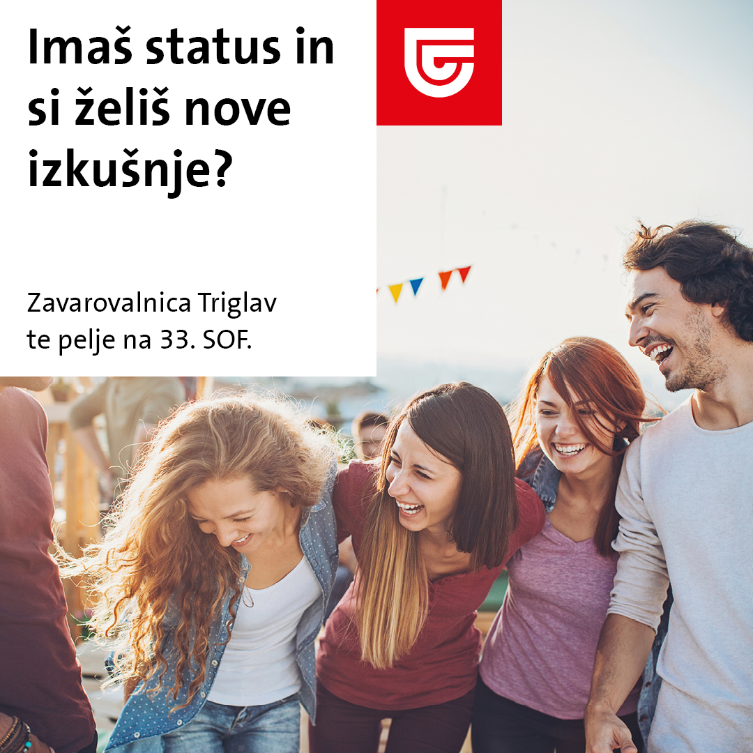 Brezplačno na SOF z Zavarovalnico Triglav | SOF