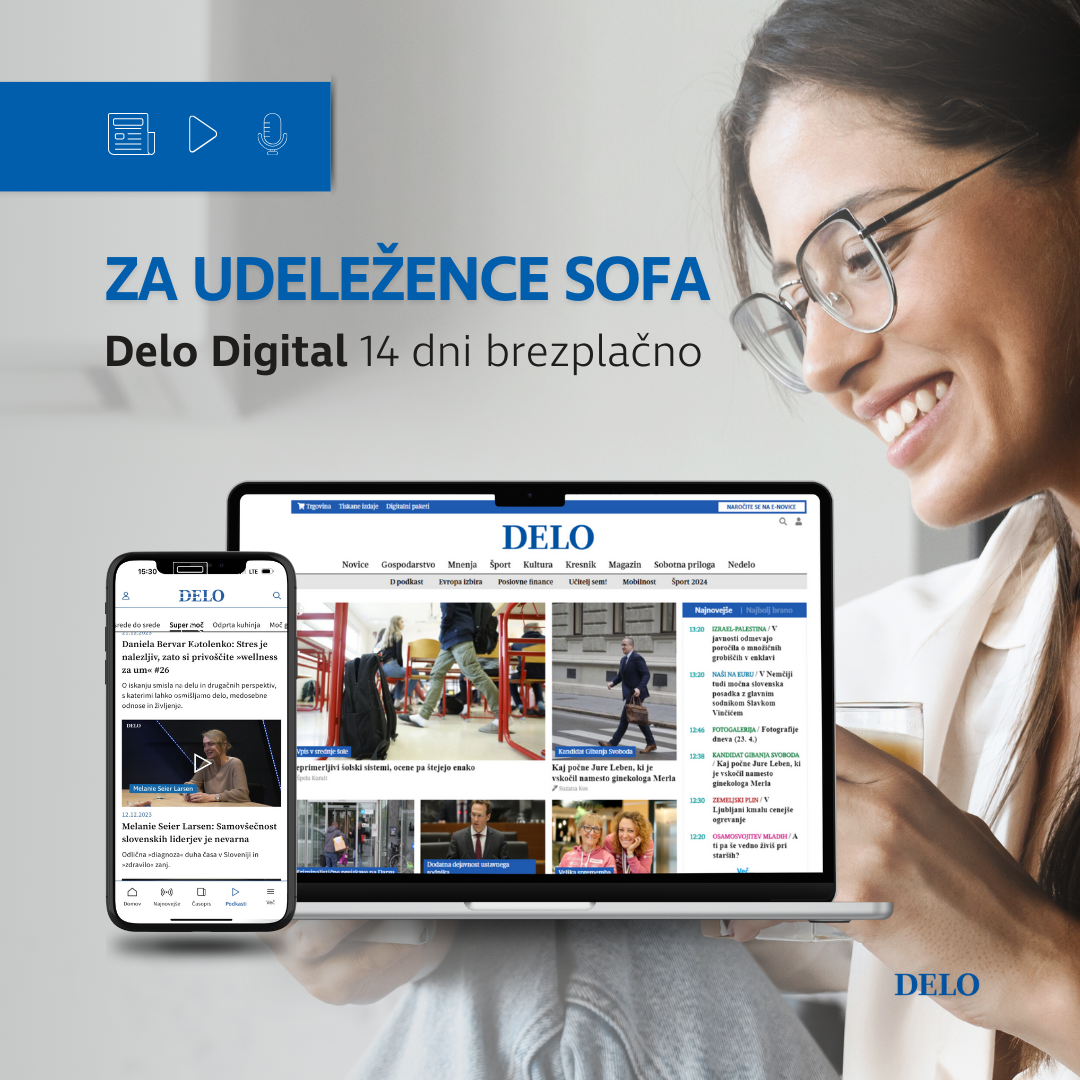 Digitalno Delo s prenovljeno aplikacijo 14 dni brezplačno | SOF